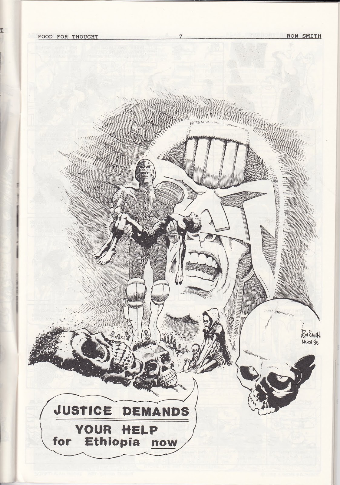 Boys Adventure Comics: Food for thought comic - part 2