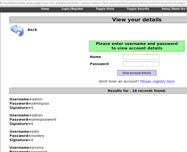SQL Injection Using MySQL LOAD_FILE() and INTO OUTFILE()
