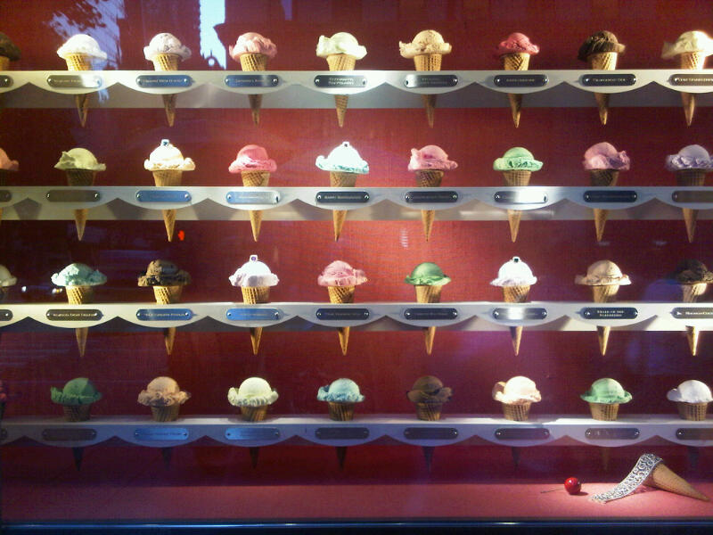 The Maia Chronicles: Tiffany's Ice Cream Window