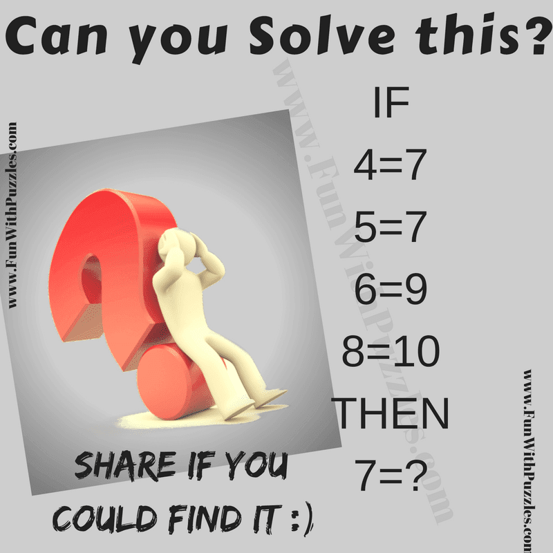 Best Mind Blowing Maths Question With Answer