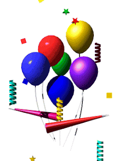 Bolas de Festa - Cia dos Gifs