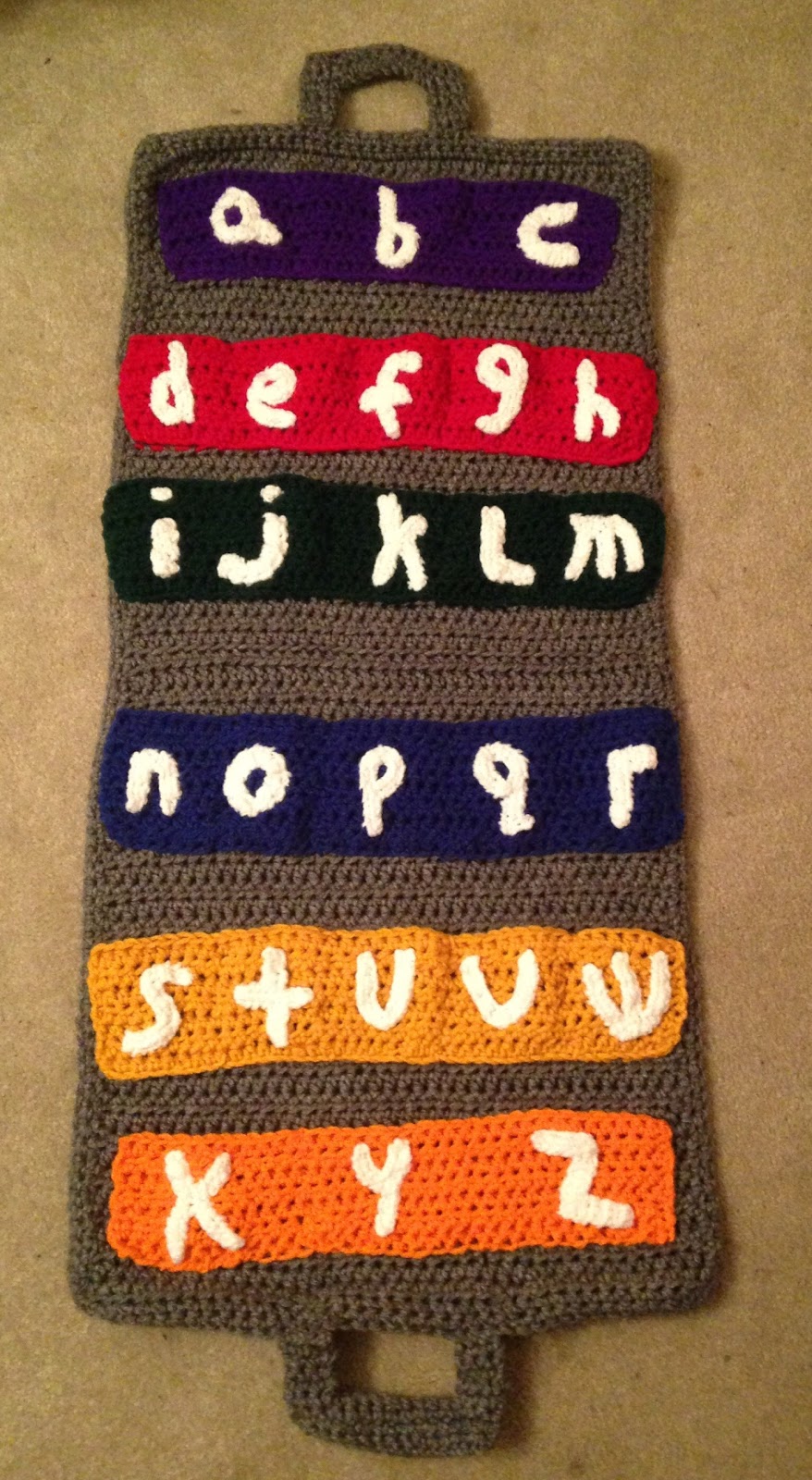 The Perfect Stitch...: ABC Carrying Case/Wall Mat