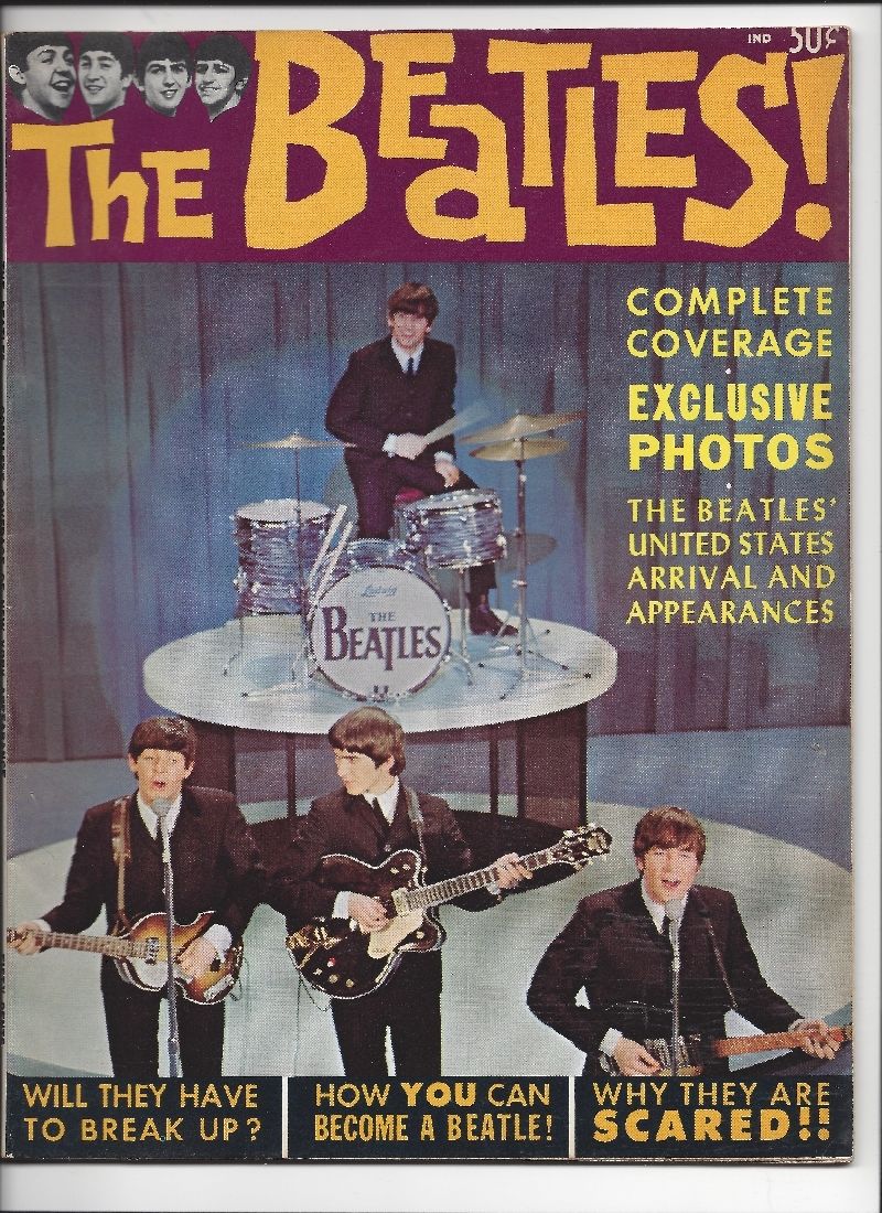 Vintage The Beatles mag
