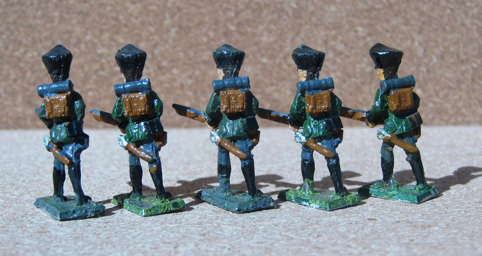 ROS 25mm FIGURES: Prussian Jaegers - Ros Figures 25mm