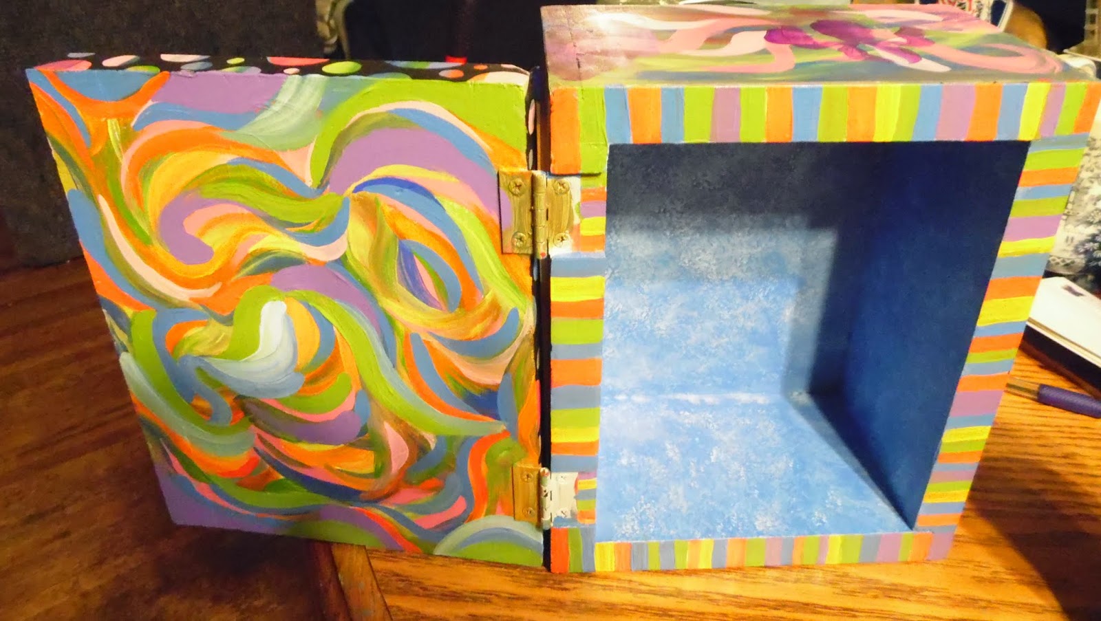Paintersgarden: Inside the painted box