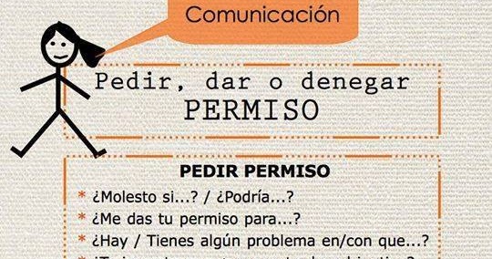 ¡Qué viva el español!: Permiso