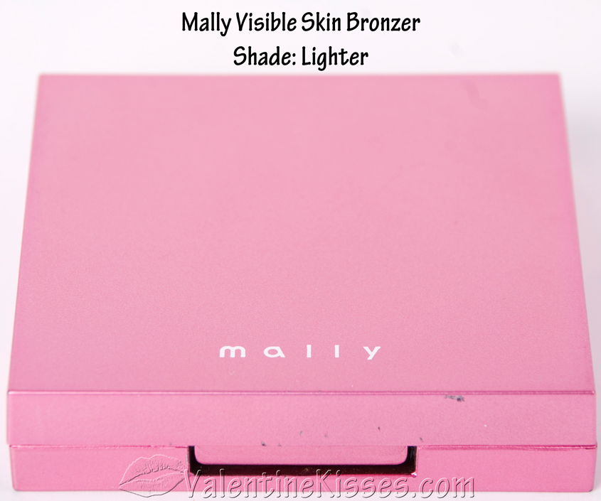 Valentine Kisses: Mally Visible Skin Bronzer in Lighter: swatches & review