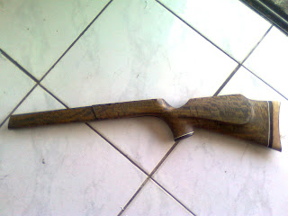 AIR RIFLE HUNTING AND MATCH: POPOR SENAPAN SHARP INOVA KAYU MANGGA