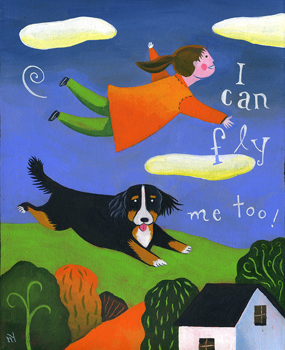 Heidi Younger Illustration: I Can Fly
