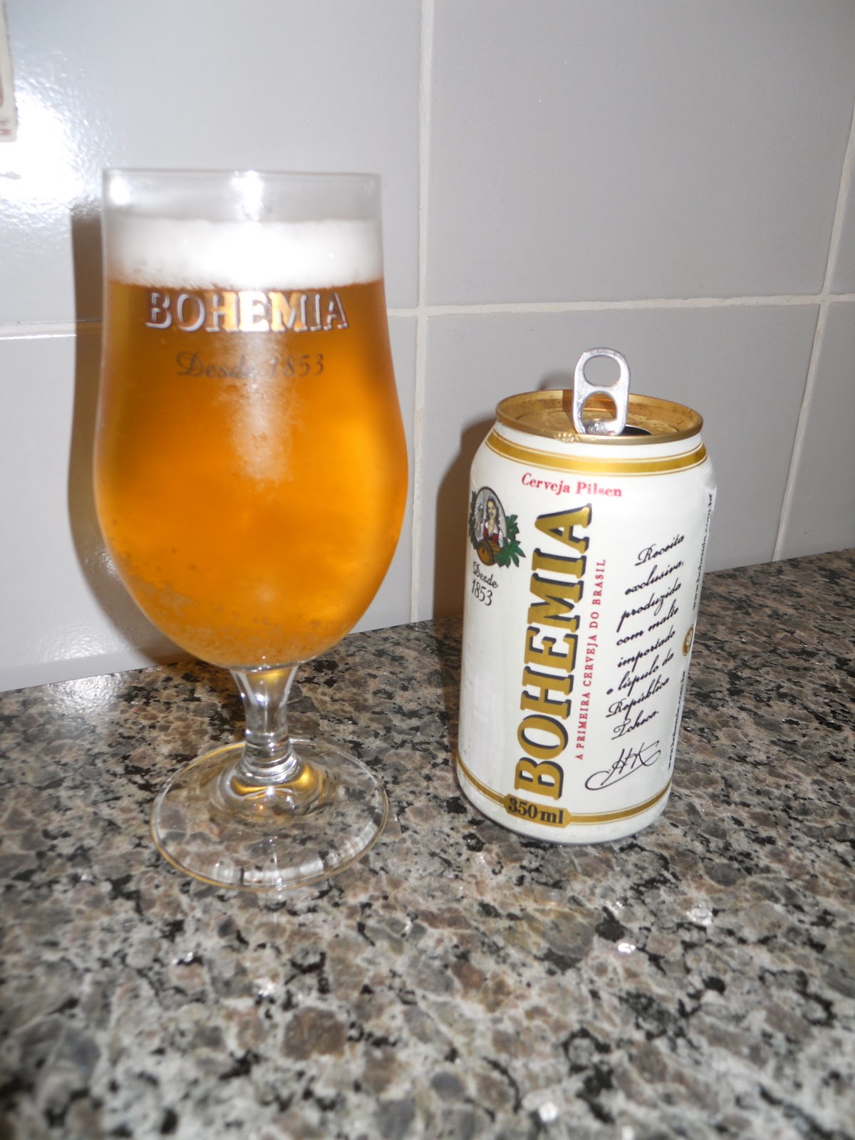 Brazilian Beer Blog: Cerveja Bohemia Pilsner