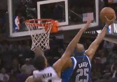 Vince Carter drives and dunks over Tim Duncan (Video) ~ Holdout Sports
