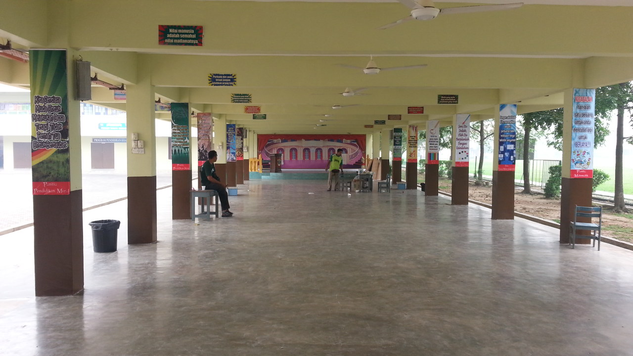 Backdrop dewan dan surau ~ Cikgu Moka