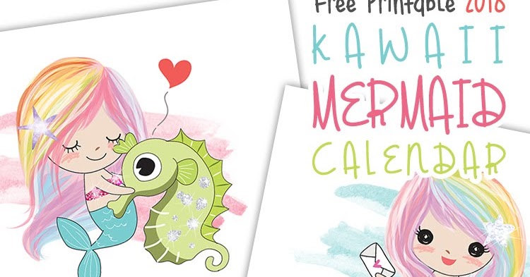 Free Printable 2018 Calendar For Girls ~ Parenting Times