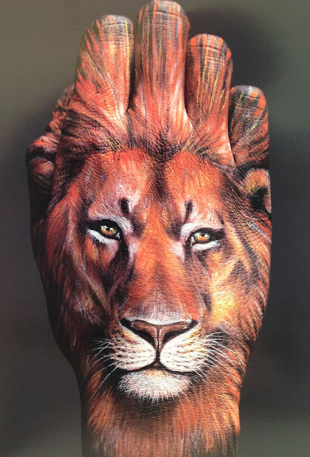 kandeej.com: 17 of The Most Awesome Paintings on Hands You've Ever Seen