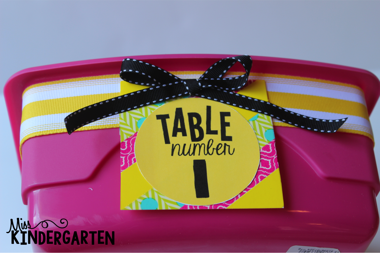 Decorating Table Caddies #makeamazing - Miss Kindergarten