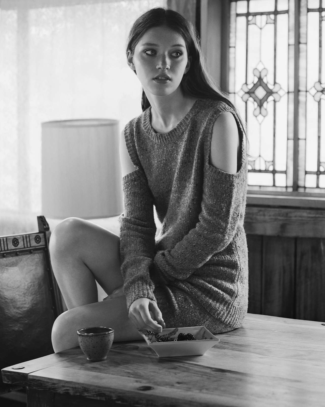 Lottie Hayes By Alan Clarke For Flaunt July 2015 Visual Optimism