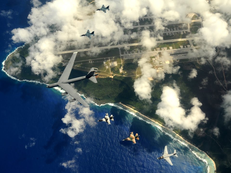 Journeying: Andersen Air Force Base Guam (in flight) part 4