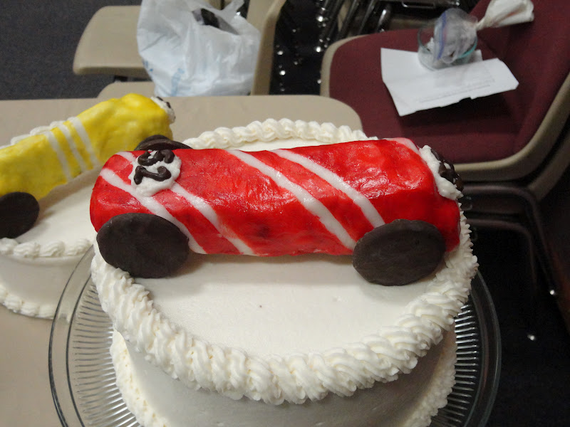 Cake Lady in Training: Pinewood Derby Cakes