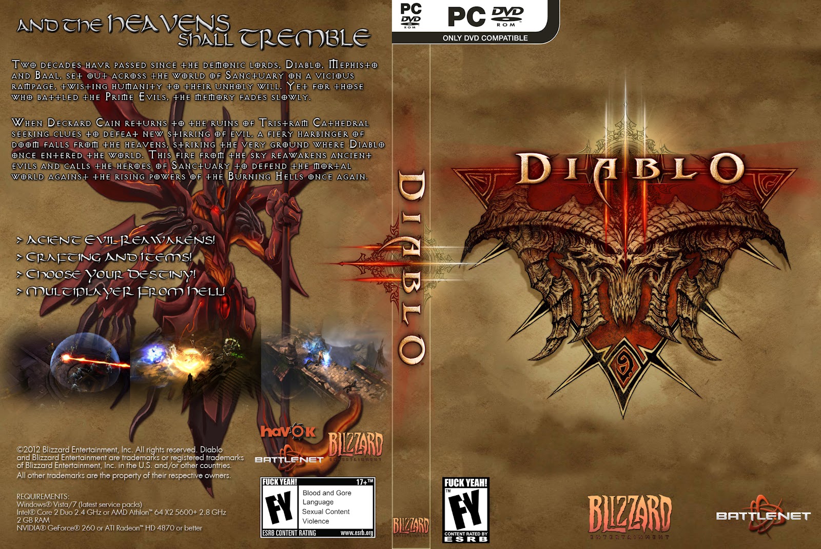 Diablo III (2012) PC | Game Cover