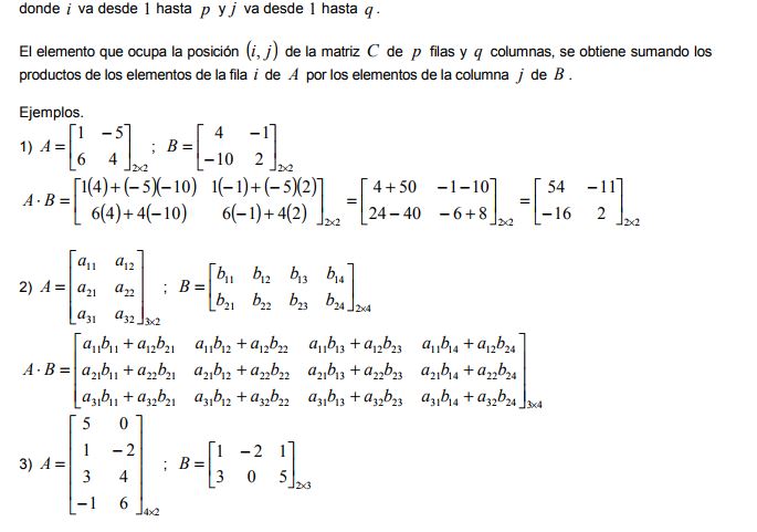 Operaciones Con Matrices
