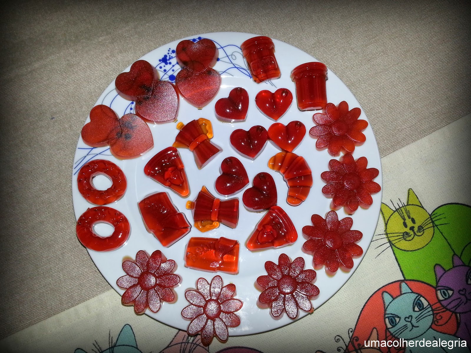 Uma Colher de Alegria: Gomas e mais gomas