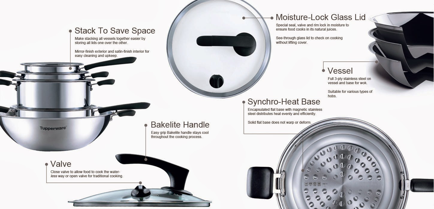 MySarah Tupperware Syndicate: Tupperchef Inspire Cookware