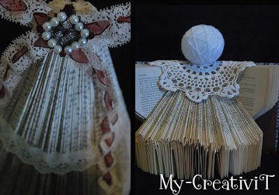 My-CreativiT: DIY: Christmas Tree from Repurposed Book