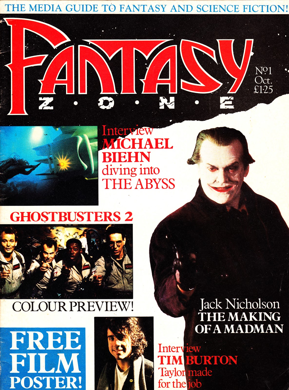 STARLOGGED - GEEK MEDIA AGAIN: 1989: FANTASY ZONE MAGAZINE (Marvel UK)