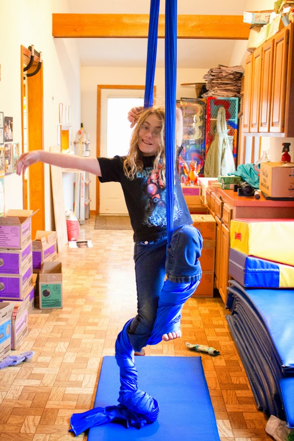 Craft Knife: Our DIY Aerial Silks Rig