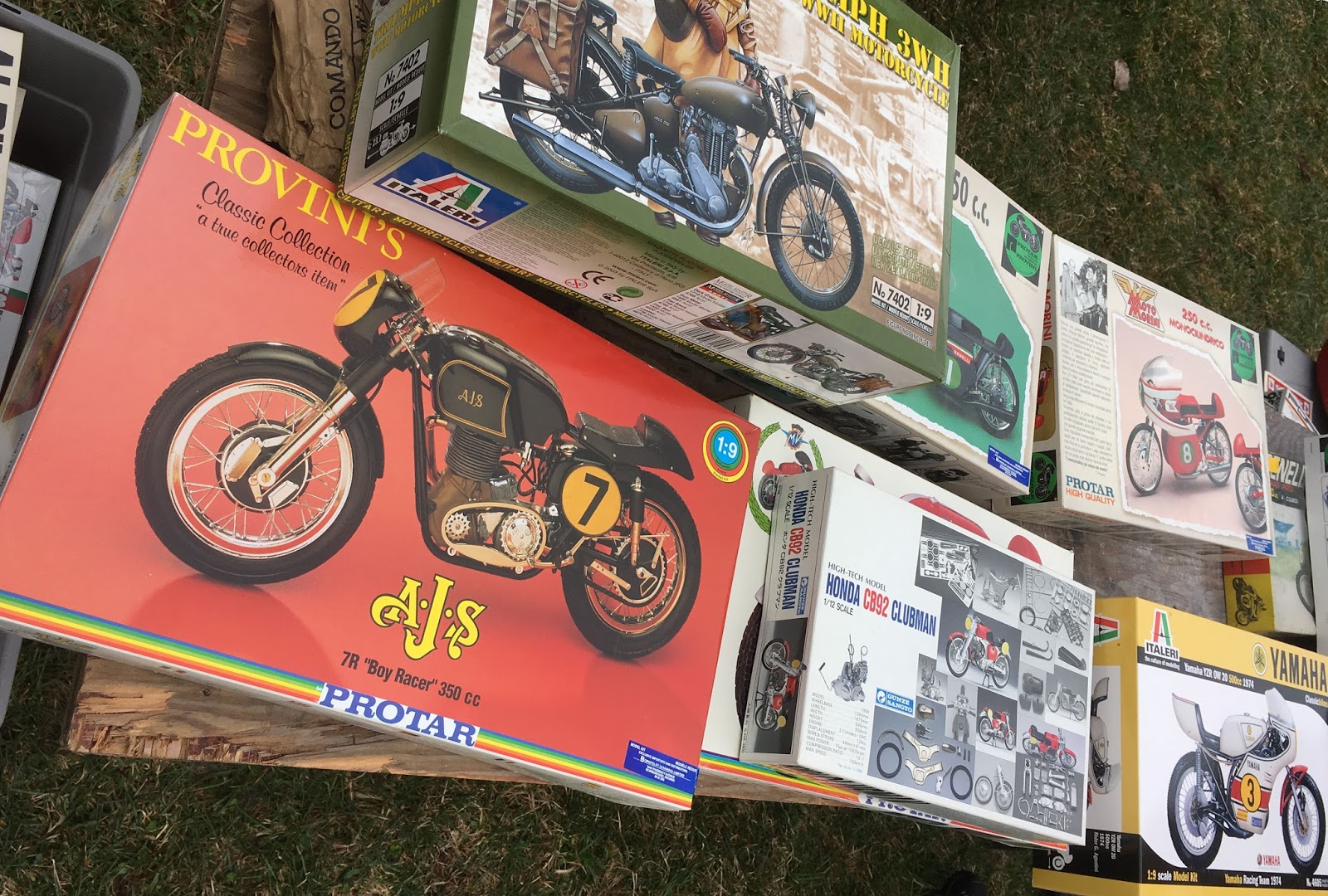 Progress is fine, but it's gone on for too long.: Motorcycle model kits