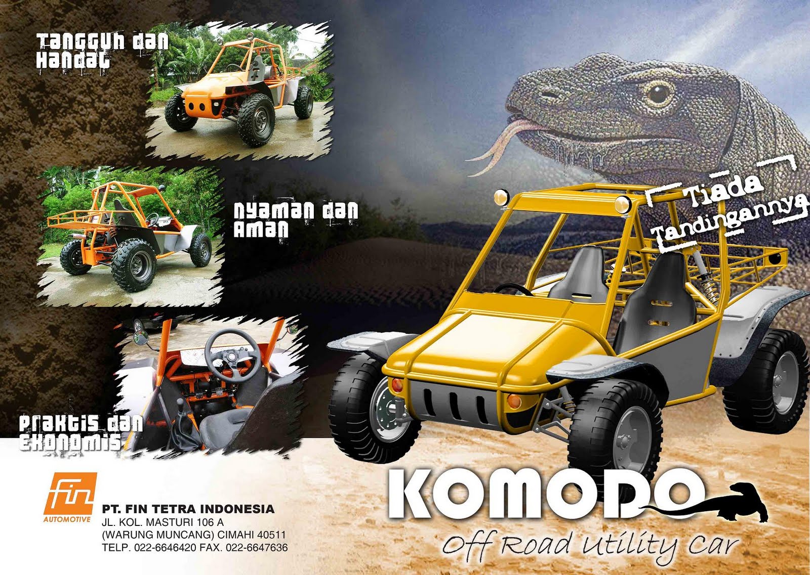 Komodo, Mobil Tangguh Karya Arek ITS | Fin Komodo Offroad