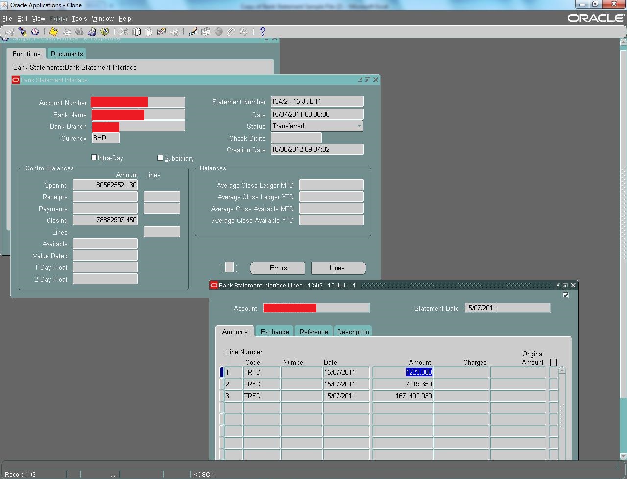 Santoshkumaraddar's Oracle Financial Blog: SWIFT940 Bank Statement ...