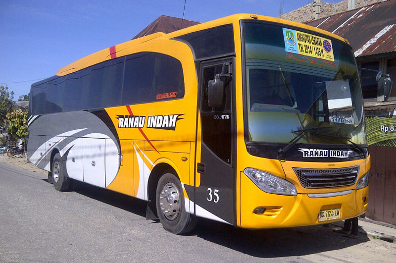 Profil PO Ranau Indah Ranau Sumatera Selatan - Jalur Bus