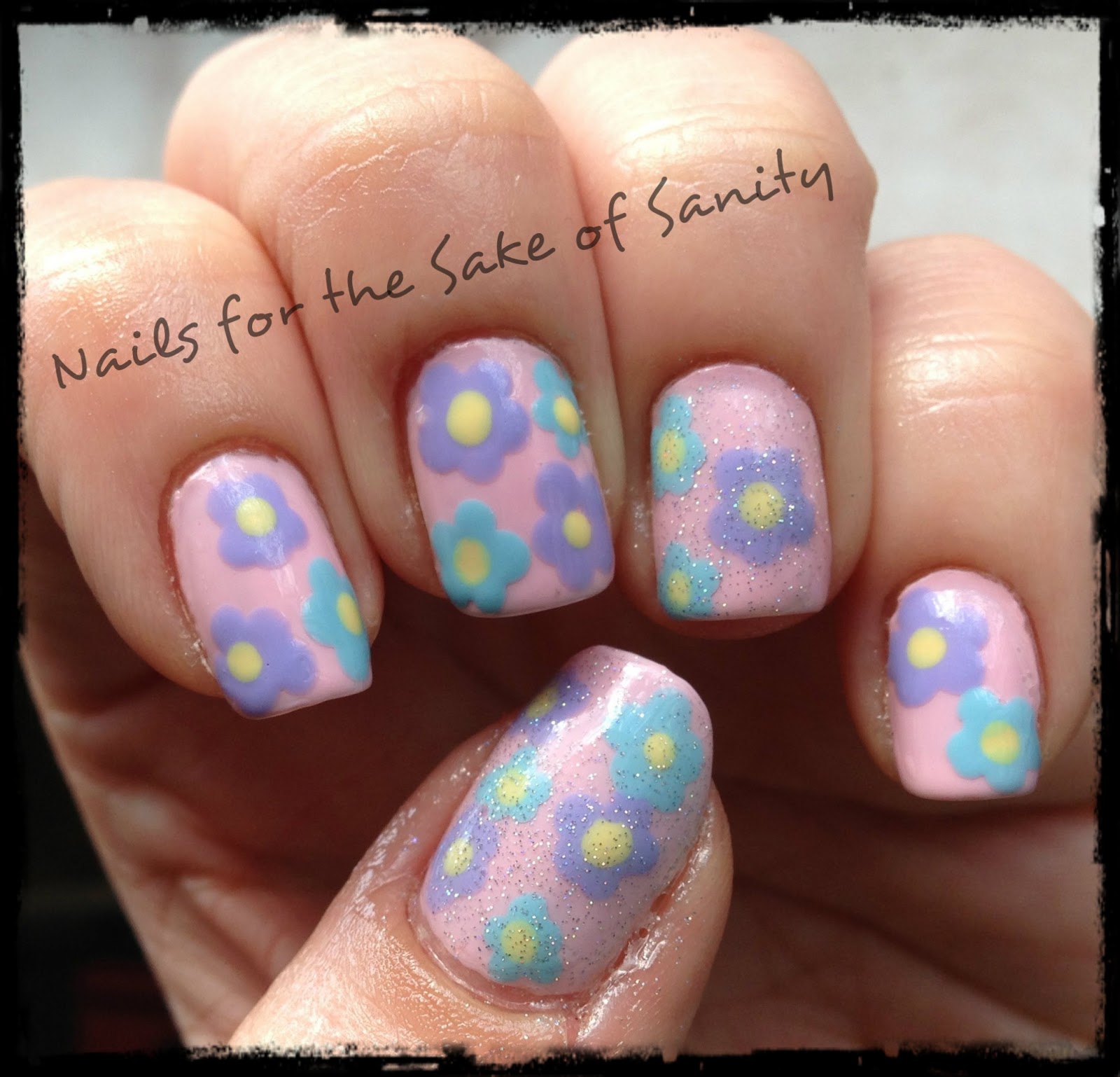 Nails for the Sake of Sanity: The Nail Challenge Collaborative: Pastels #2