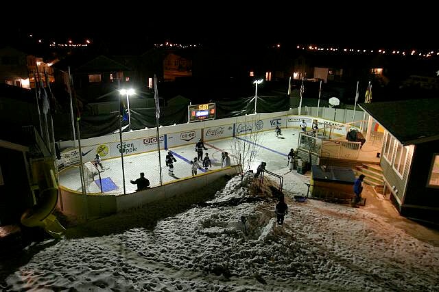 Local Big Time: Best Backyard Hockey Rinks