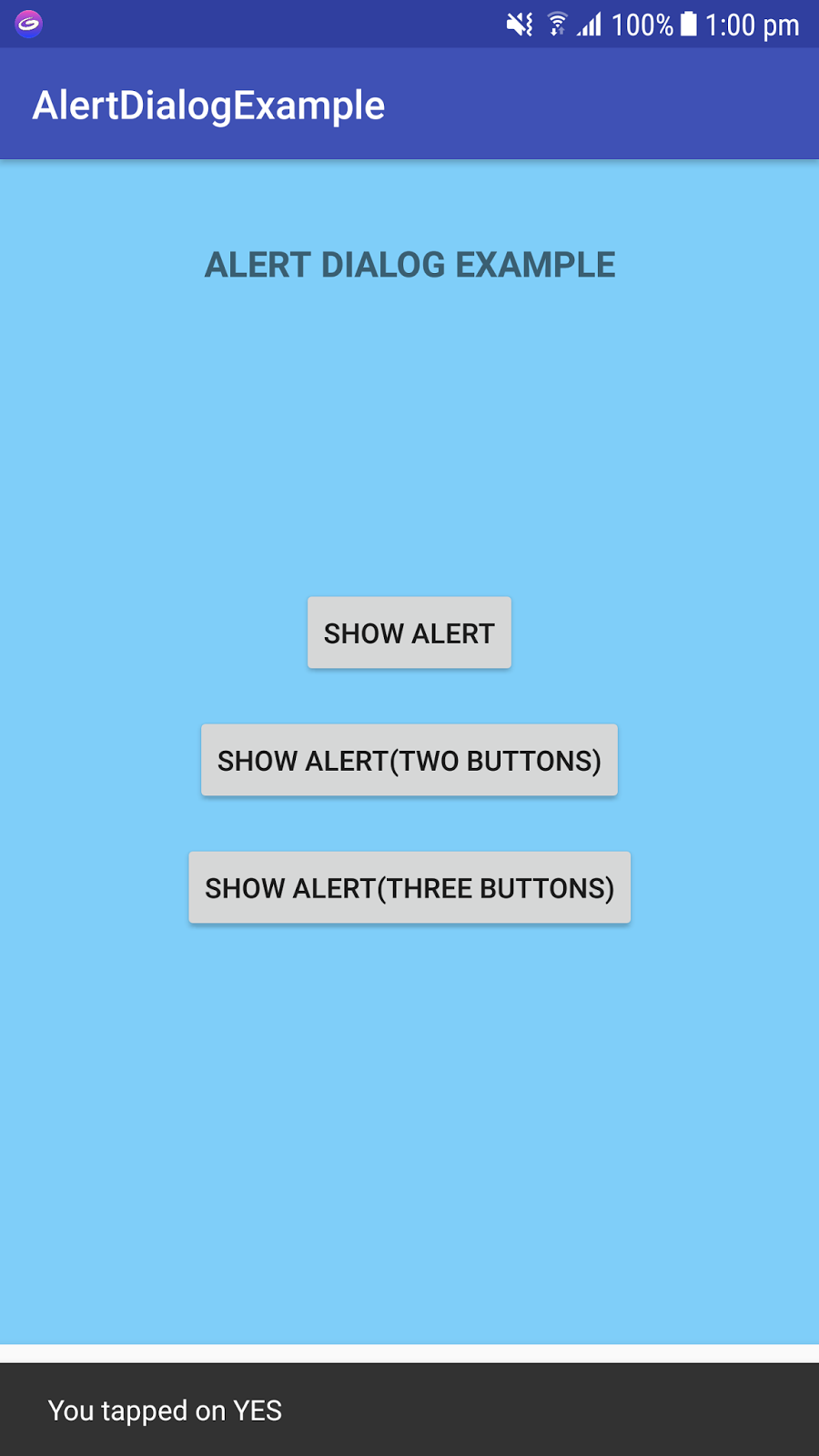 Dialogs | How to Show Alert Dialog in Android - Learn Android