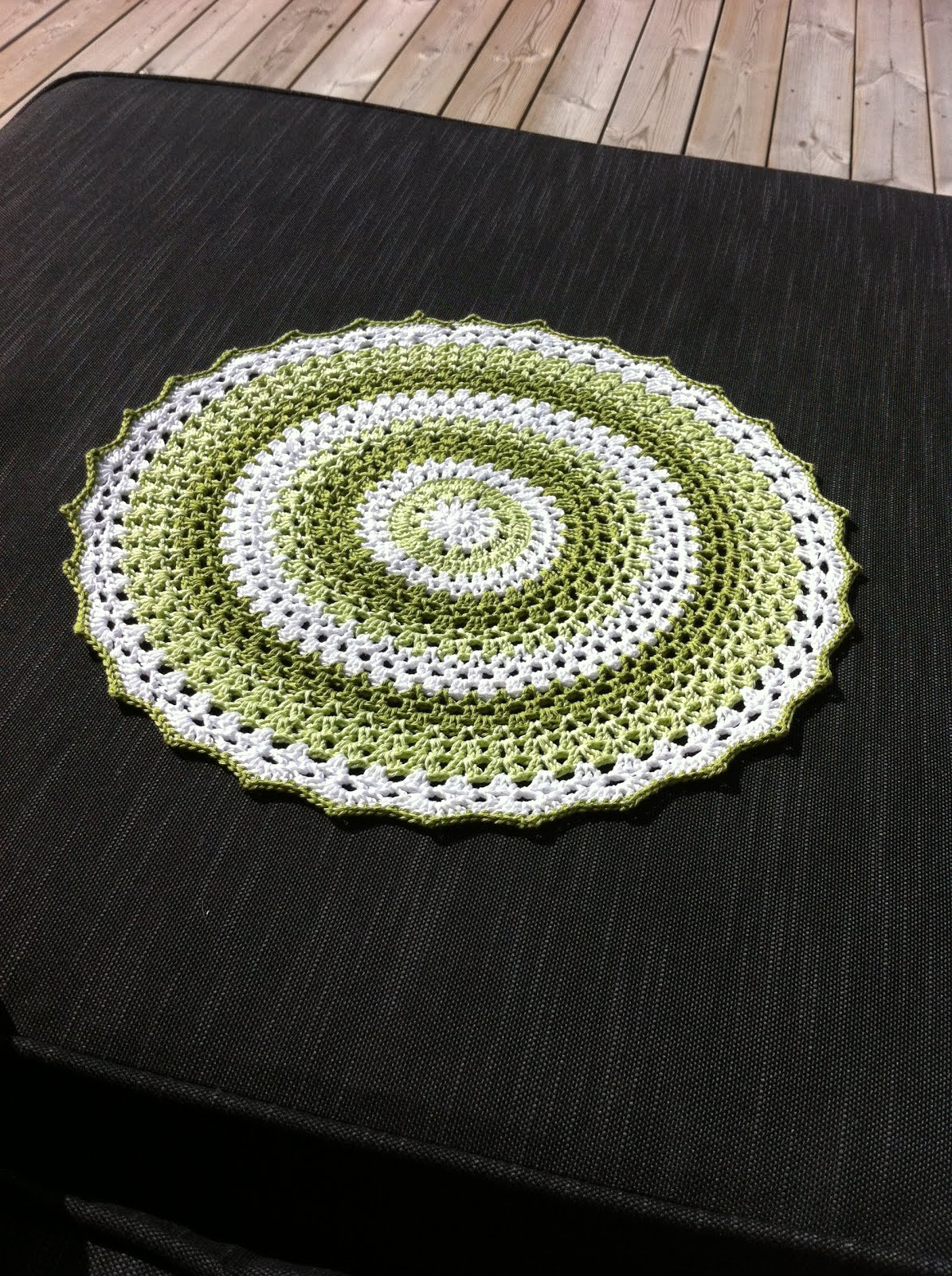 Virkamera: Mönster Virkad löpare