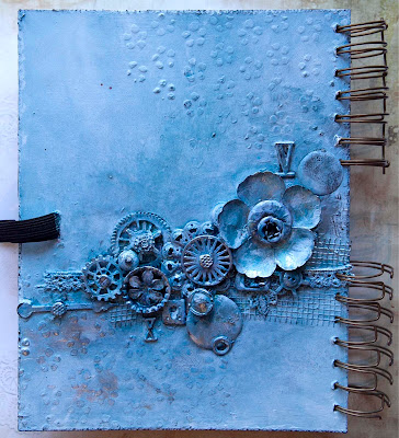 Creative Mayhem: The Journal Cover I Created at Finnabair's Class