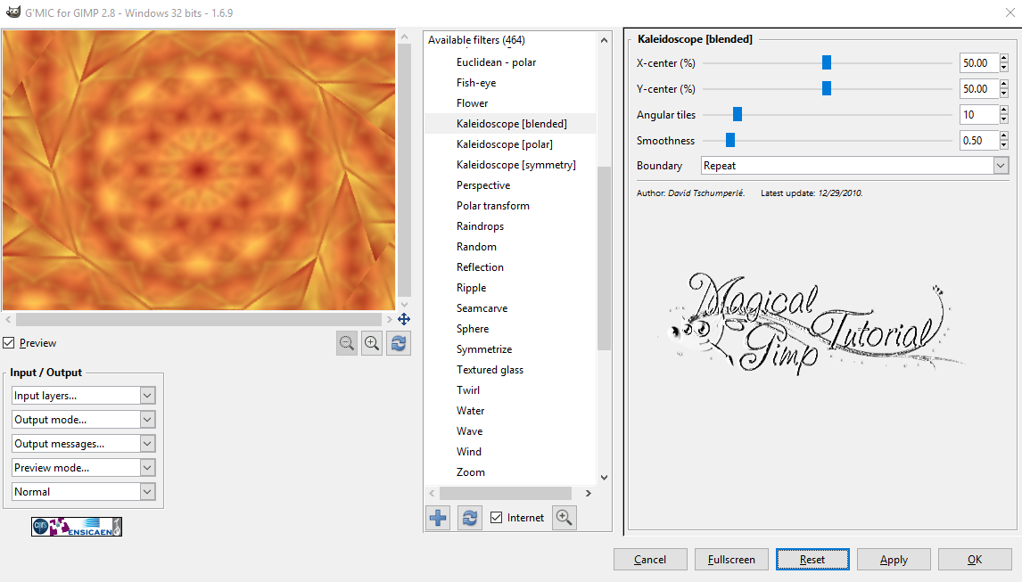 Magical Gimp-Tutorial: Gimp Tutorial "Miracle Mirror"