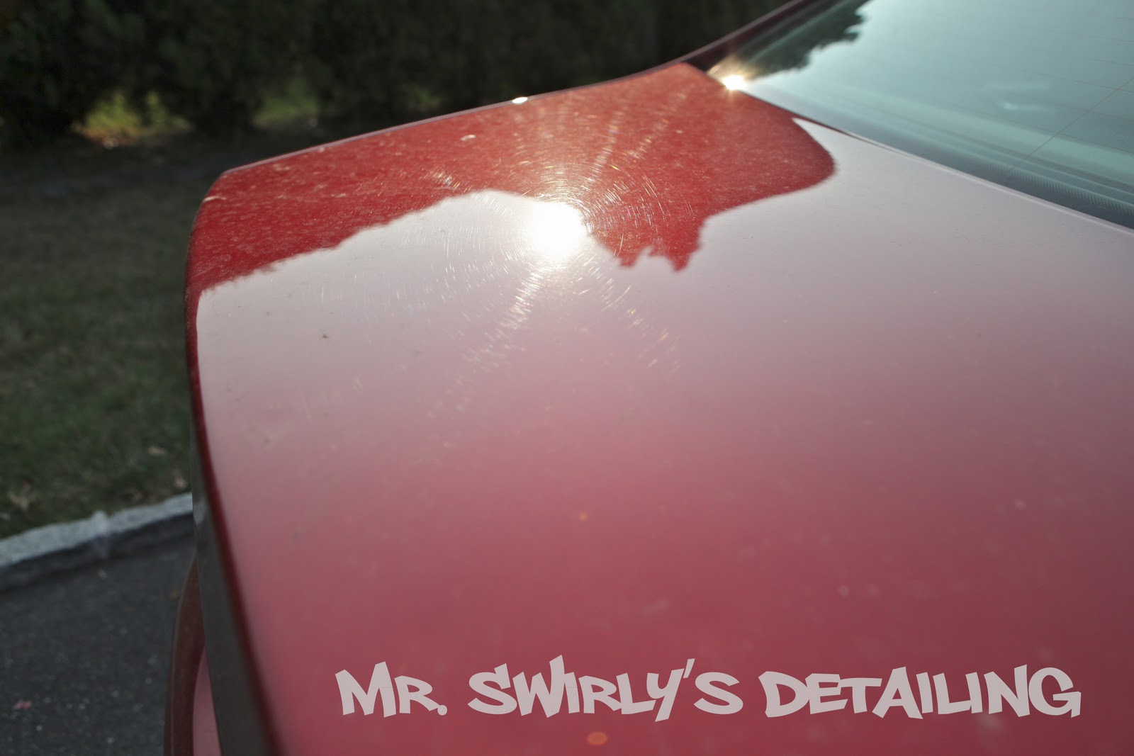 Mr. Swirly's Detailing: 2006 Maroon VW Jetta