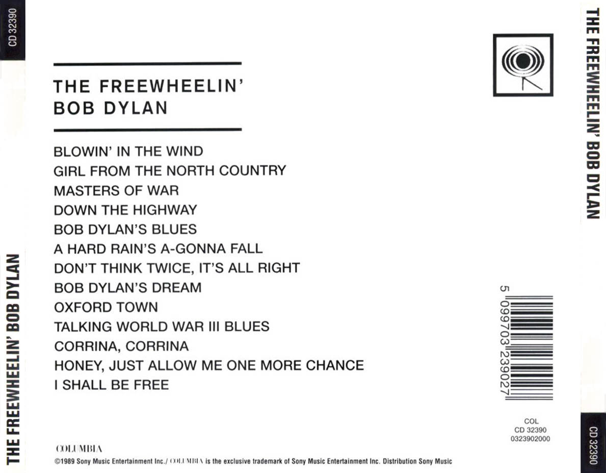 Bob Dylan - The Freewheelin' Bob Dylan (1963) Bob Dylan - The Freewheelin' Bob Dylan (1963)