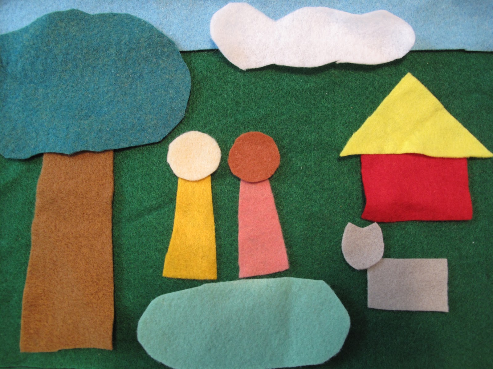 Got Kiddos?: Easy as 1-2-3: DIY Felt & Magnet Board