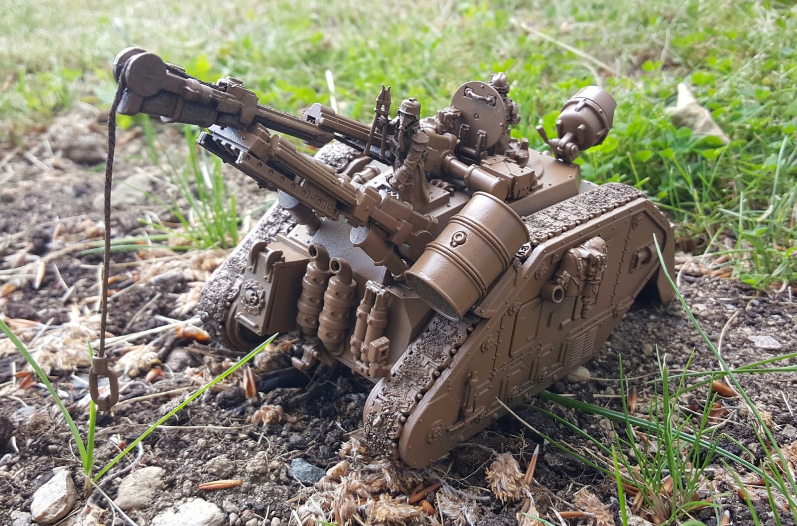 Kampfgruppe Engel: Wip - Atlas recovery vehicle, 40k