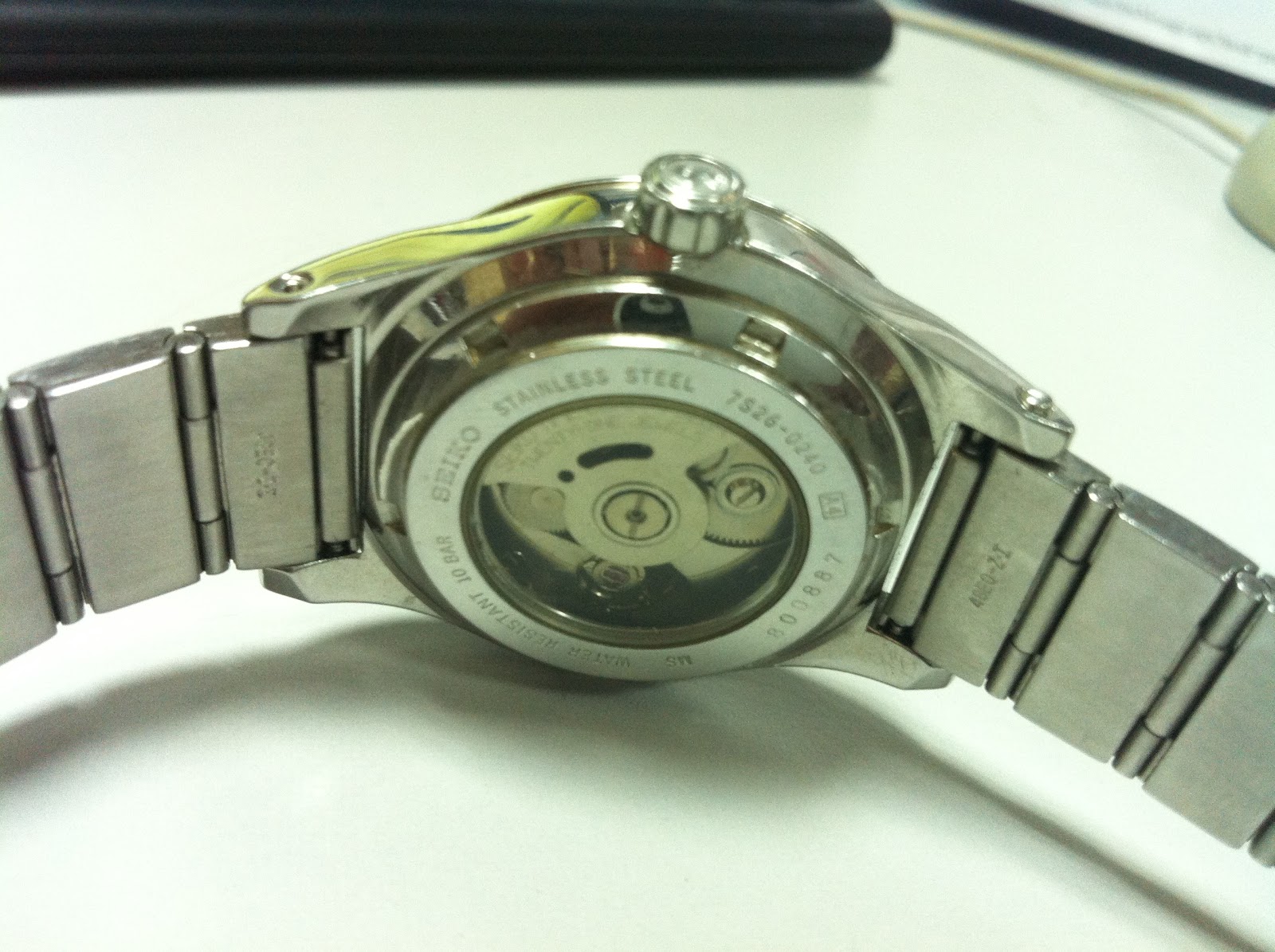 A glitch in the system...: The Seiko S-wave automatic watch. Another ...