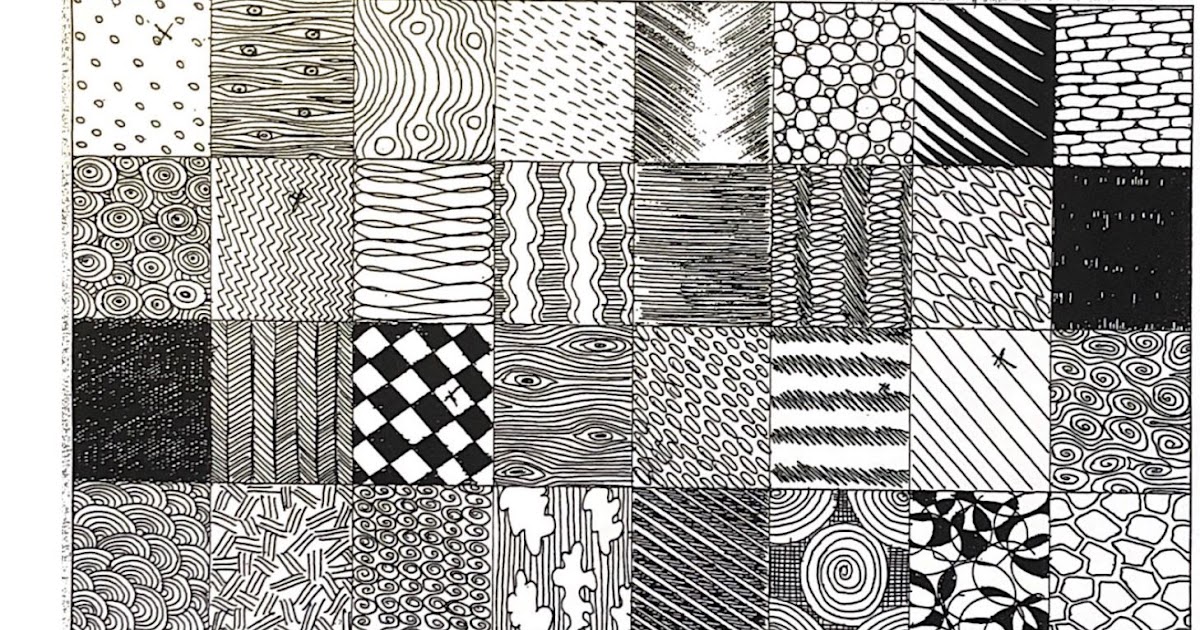 1 ESO - Plastica: Ficha de las Texturas visuales.