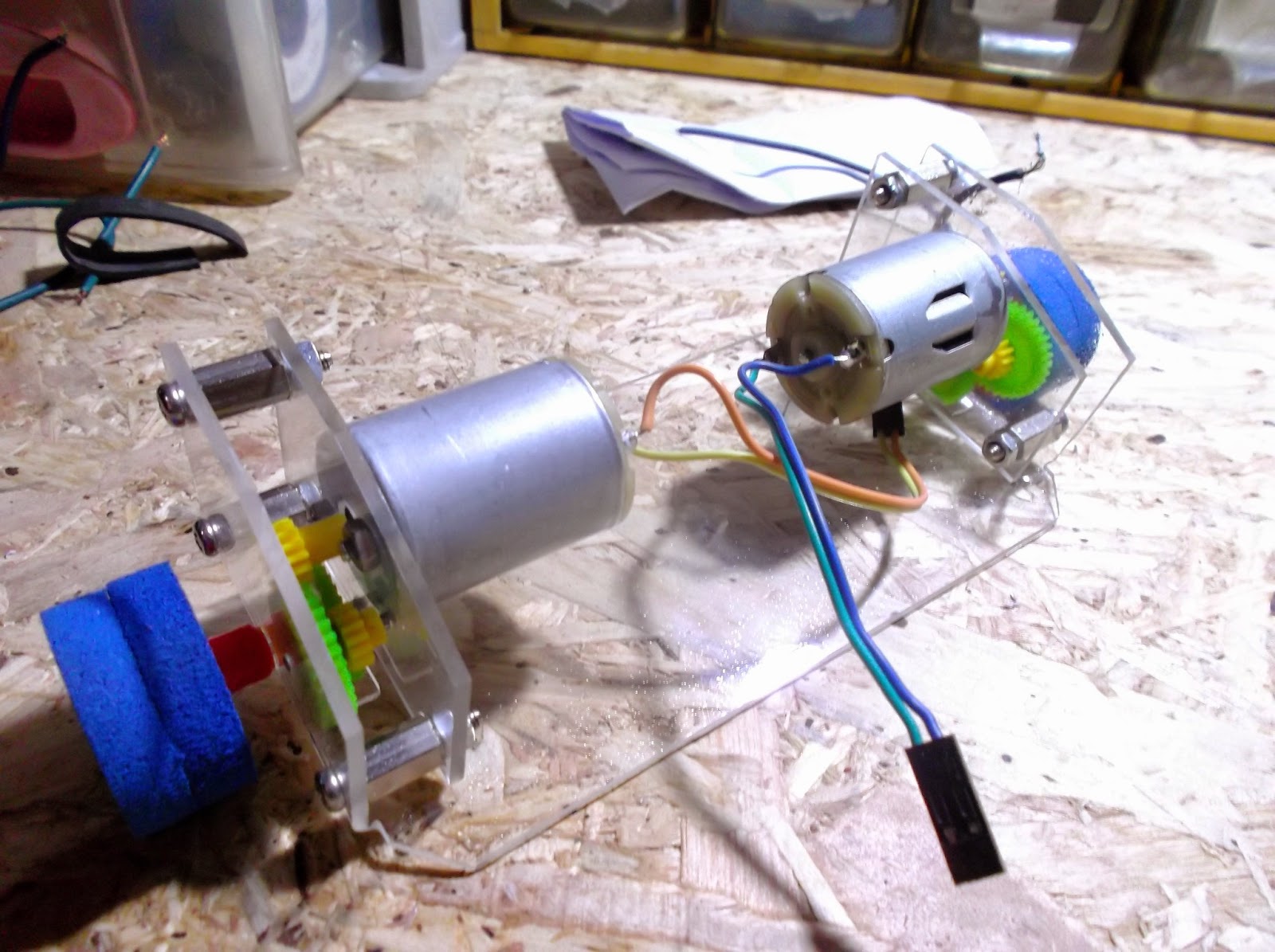 ZRF electronics: Gearbox