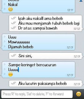 a true love: Kumpulan Chat Sex Diky & Fery