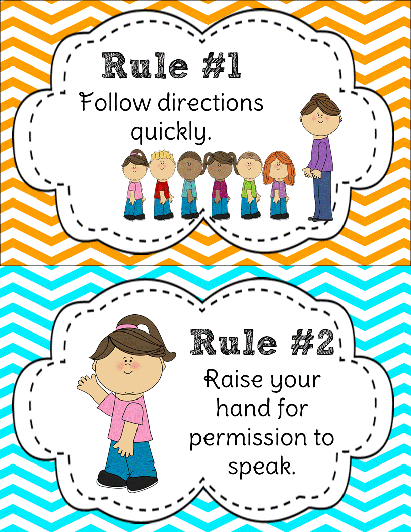 I Heart My Kinder Kids: Whole Brain Teaching Rules FREEBIE on Manic Monday