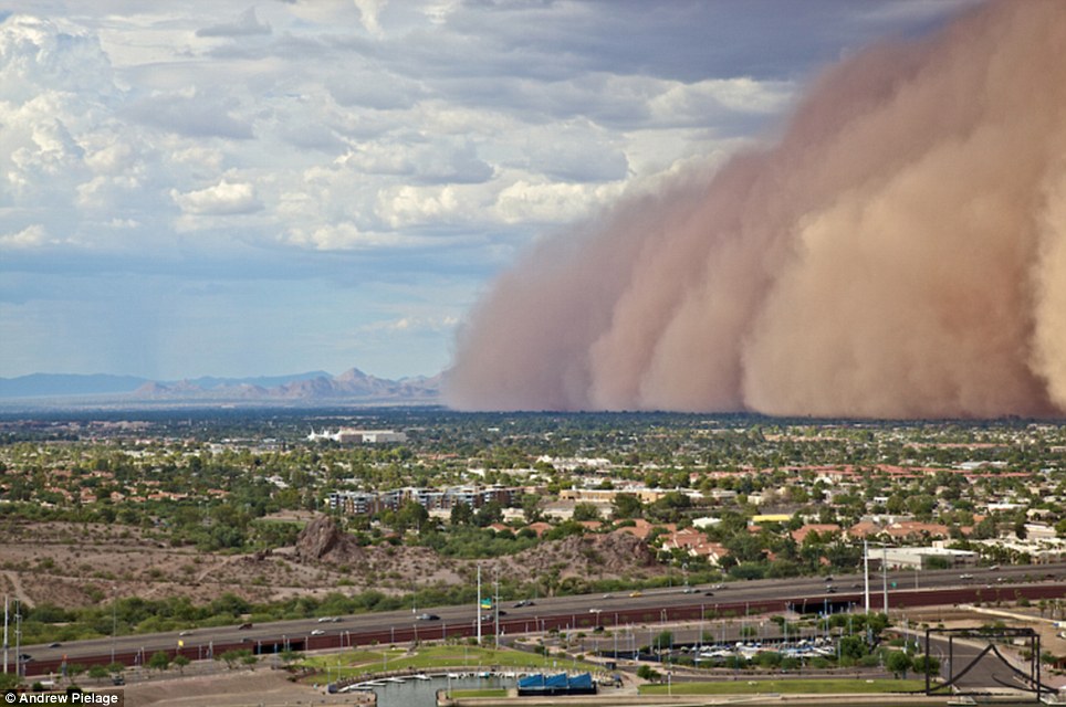 Another Haboob/Arizona dust storm: 6th this year