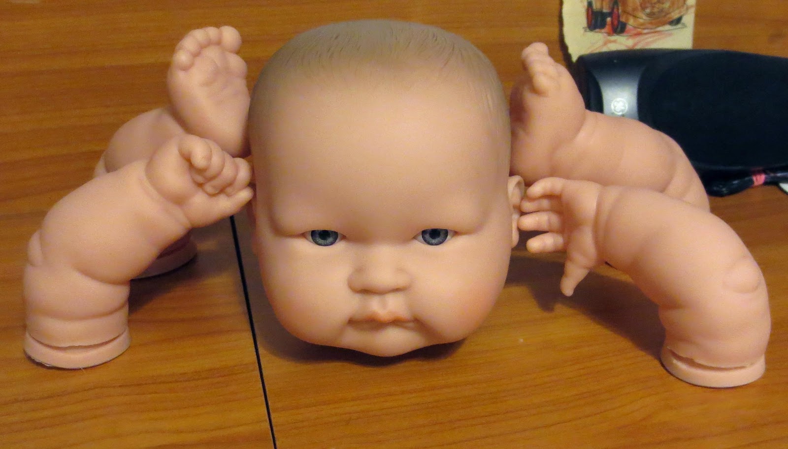 The Geeky Crafter: Creating A Custom Baby Doll (Part One)